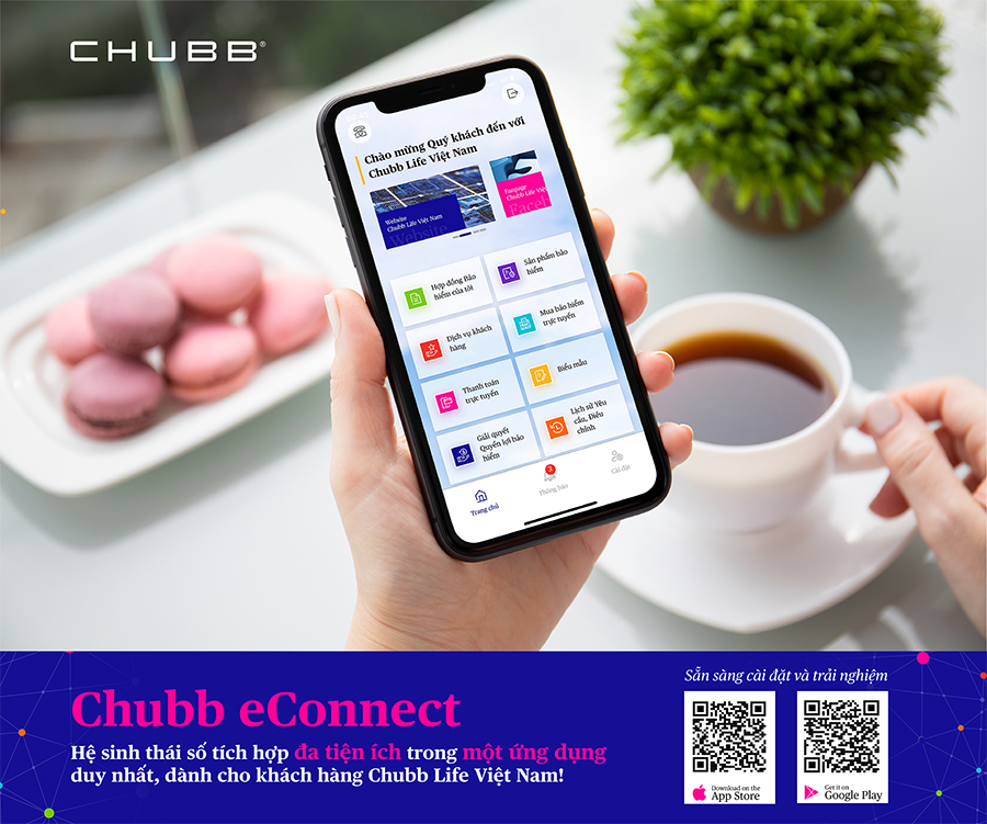 Chubb Life Việt Nam giới thiệu ứng dụng Chubb eConnect dành cho khách hàng