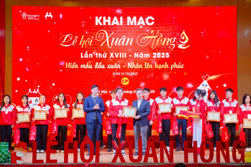 Lễ hội Xuân hồng 2025: Hiến máu đầu xuân - Nhân lên hạnh phúc