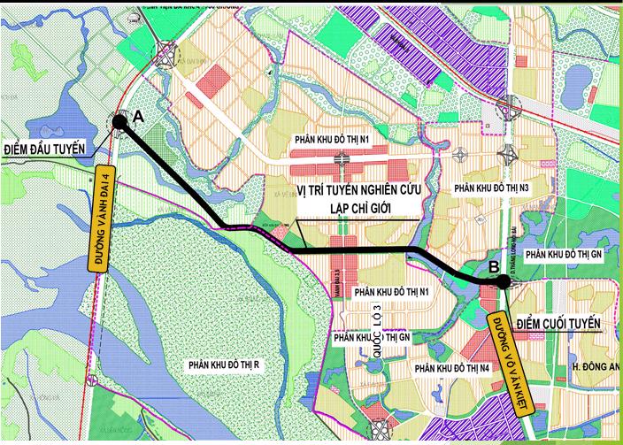 Hà Nội: Bàn giao chỉ giới từ đường Võ Văn Kiệt đến Vành đai 4