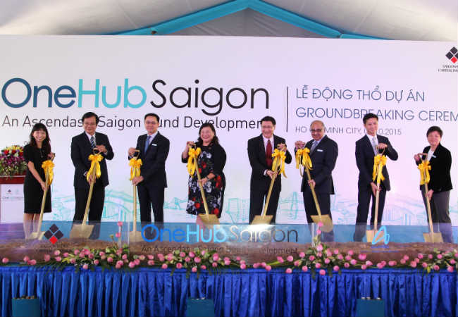 Động thổ Dự án OneHub Saigon vốn 130 triệu USD