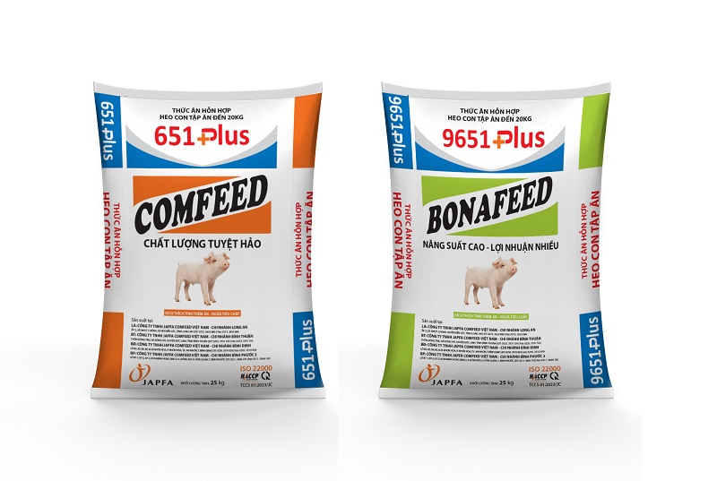 Khung xương khỏe, tiêu hóa tốt nhờ Comfeed 651 Plus và Bonafeed 9651 Plus