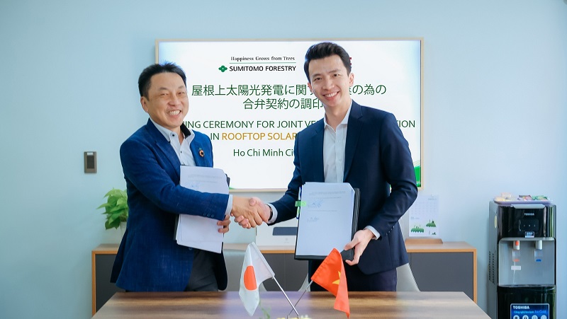 CME Solar và Sumitomo Forestry ký kết hợp tác lắp đặt điện mặt trời áp ...
