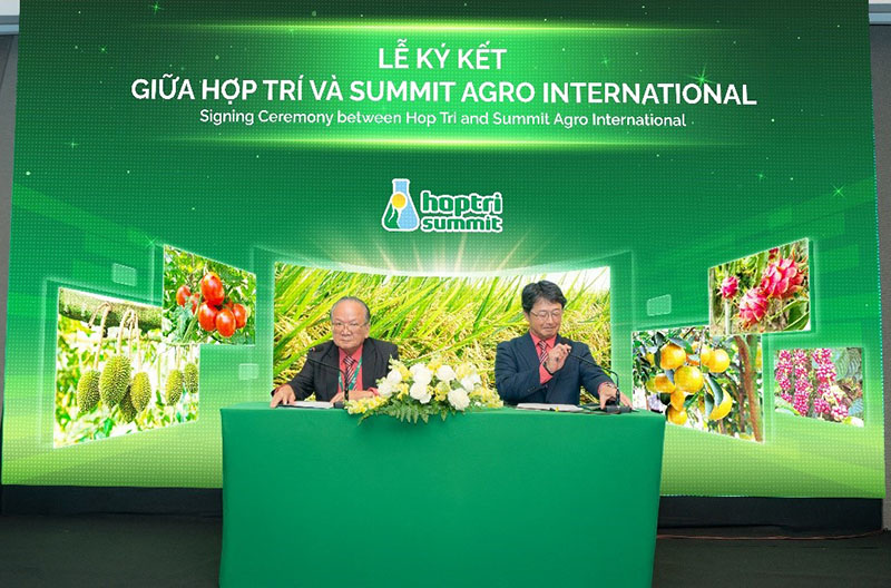 Hợp Trí ký kết hợp tác với Summit Agro International: Bước tiến mới ...