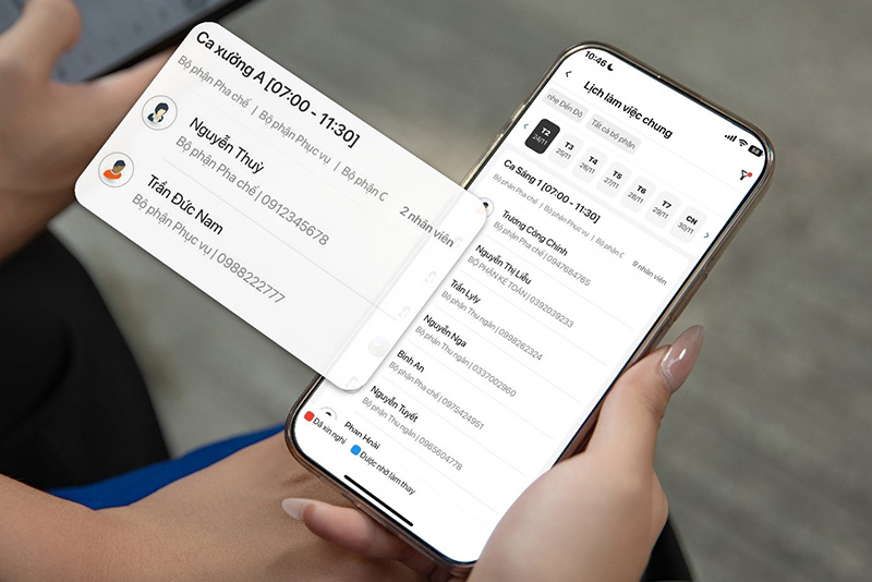 iPOS HRM số hóa lương thưởng, hỗ trợ chủ quán vận hành chuẩn
