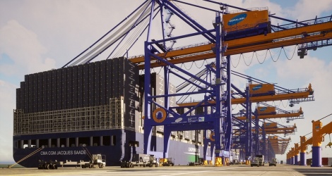 Cái Mép Gemadept - Terminal Link tiếp tục thử nghiệm đón siêu tàu ...