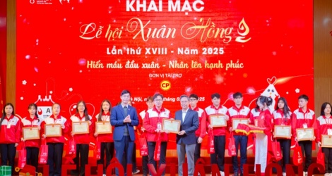 Lễ hội Xuân hồng 2025: Hiến máu đầu xuân - Nhân lên hạnh phúc