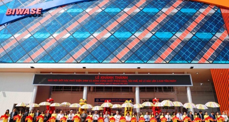 Biwase khánh thành nhà máy đốt rác phát điện với công suất 5 MW