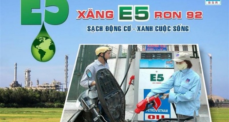 Tiêu thụ xăng E5 RON92 được cải thiện