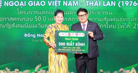Giao lưu nhân dân tại Đồng Nai chào mừng 50 năm quan hệ Việt Nam - Thái Lan