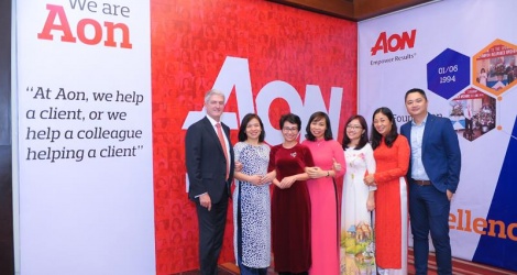 Aon kỷ niệm 25 năm thành lập và hoạt động ở Việt Nam