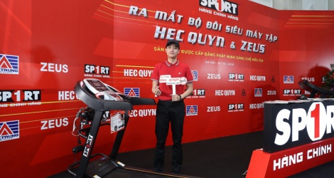 Sport1 ra mắt bộ đôi siêu máy tập