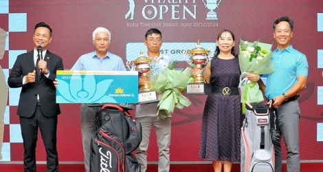 Giải gôn Vitality Golf Tournament 2024 tổ chức thành công trên sân gôn ...
