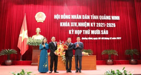 Ông Cao Tường Huy được bầu giữ chức Chủ tịch UBND tỉnh Quảng Ninh