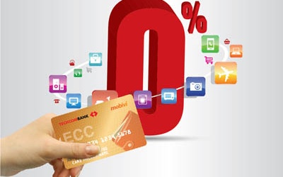 Mua sắm trả góp 0% với Techcombank-Mobivi